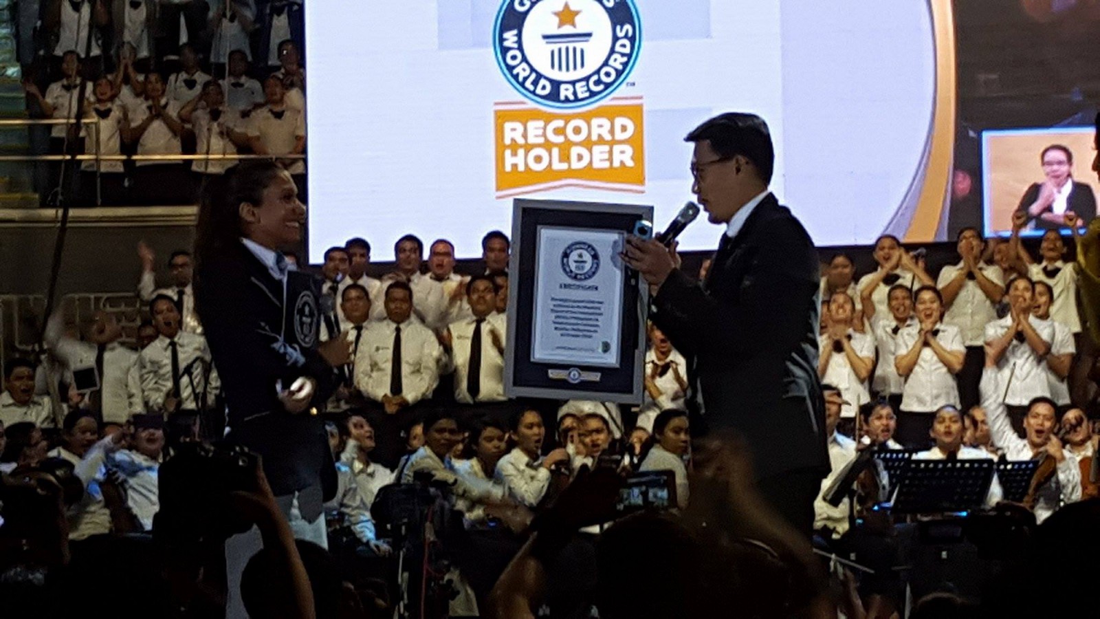 world record largest choir - Radyo La Verdad - Radyo La Verdad